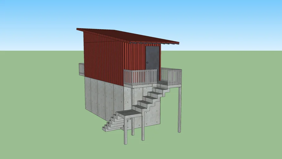 Shipping Container Home | 3D Warehouse