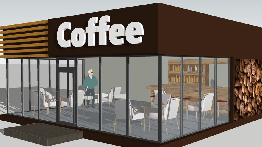 coffee house | 3D Warehouse
