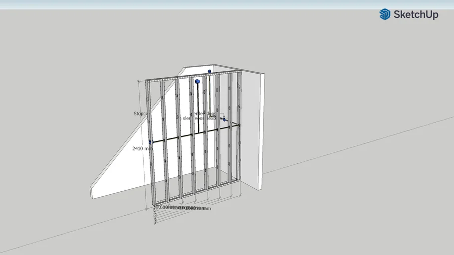 Metalstudwand | 3D Warehouse