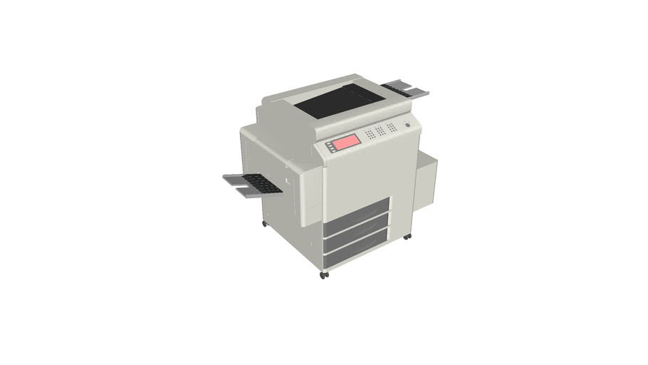 Electronics_Printing-Copy-Machine | 3D Warehouse