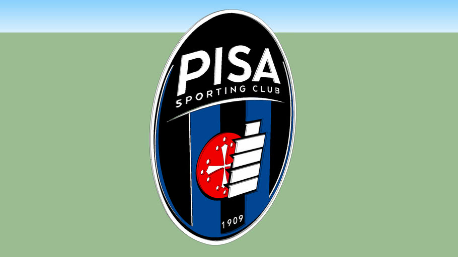 Pisa Sporting Club football logo | 3D Warehouse