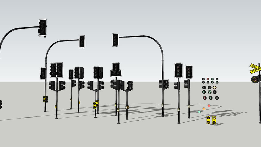 Semaforos de Chile | 3D Warehouse