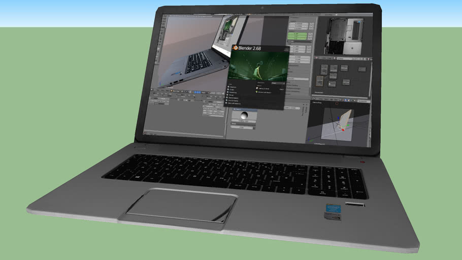 HP Laptop | 3D Warehouse