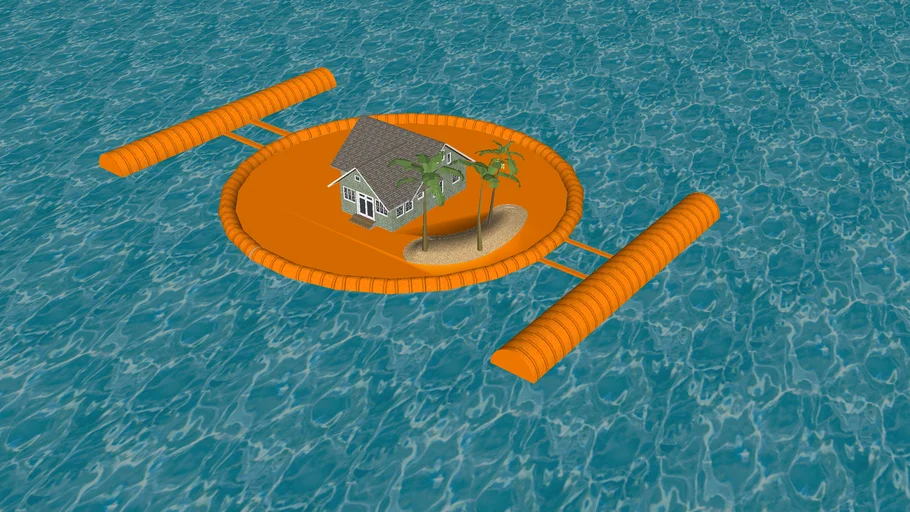 Floating House | 3D Warehouse