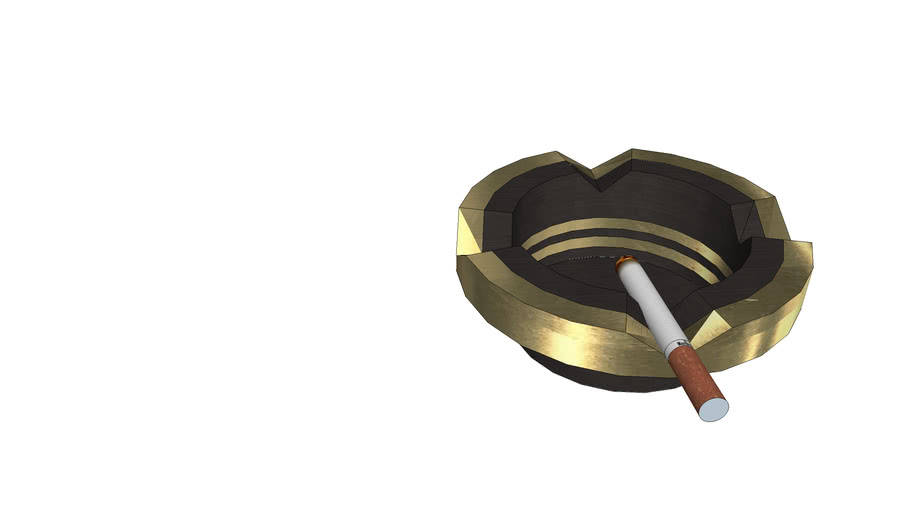 Ashtray 3 | 3D Warehouse