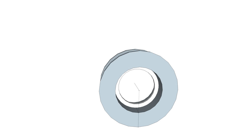 Roda Roll Pipa 1 inch | 3D Warehouse