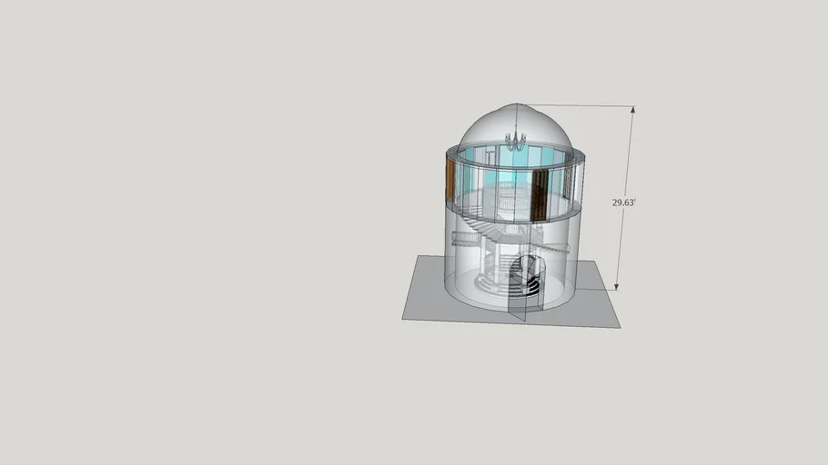 Rotonda on Gorokhovaya Street. Saint-Petersburg, Russia | 3D Warehouse