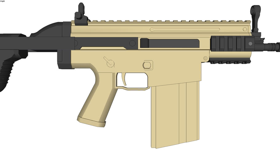 FN SCAR H PDW | 3D Warehouse