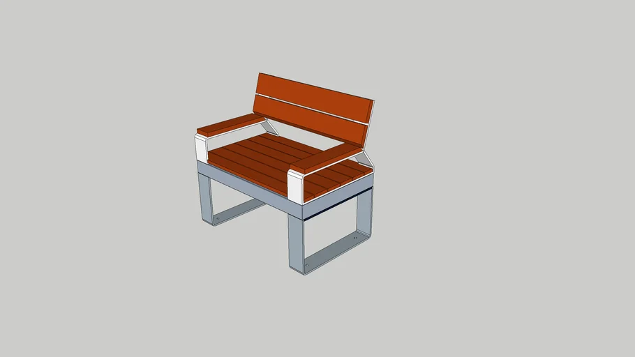 short bench1 | 3D Warehouse