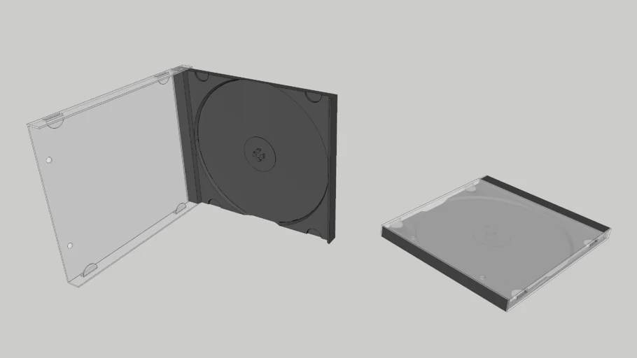 cd케이스 | 3D Warehouse