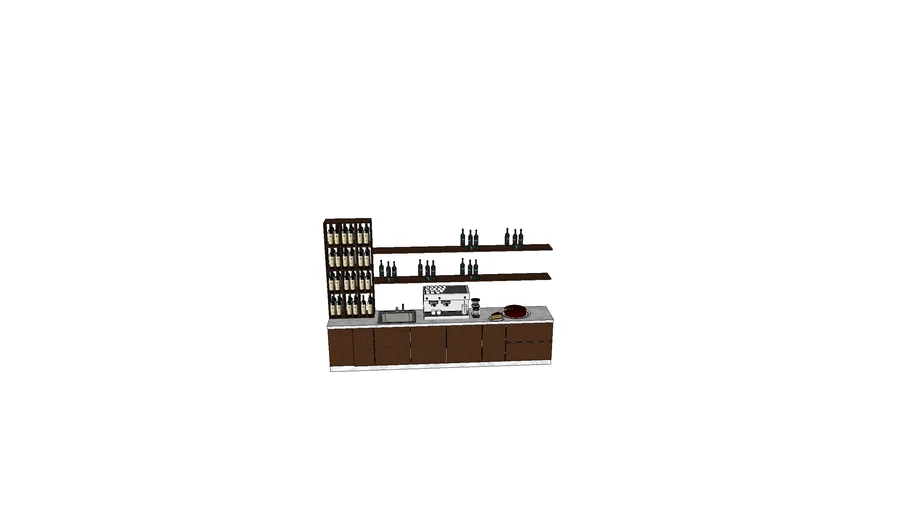 Bar back | 3D Warehouse