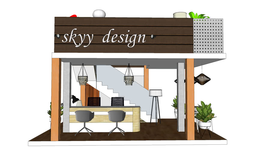 Skyydesign exhibition booth | 3D Warehouse