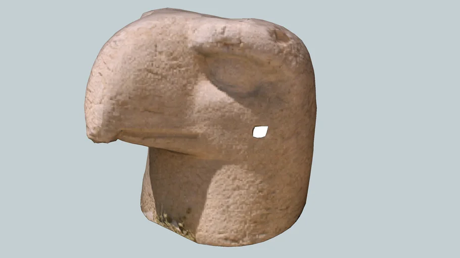 photo textured gods head | 3D Warehouse