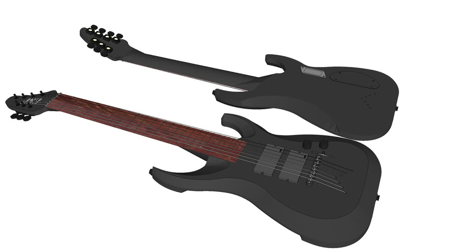 ESP Custom Shop Horizon 7-String | 3D Warehouse