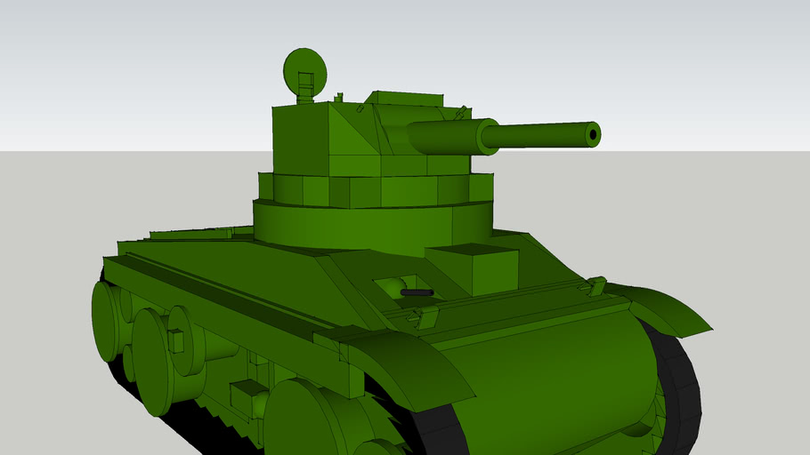 M4 Sherman Tank by M17 | 3D Warehouse