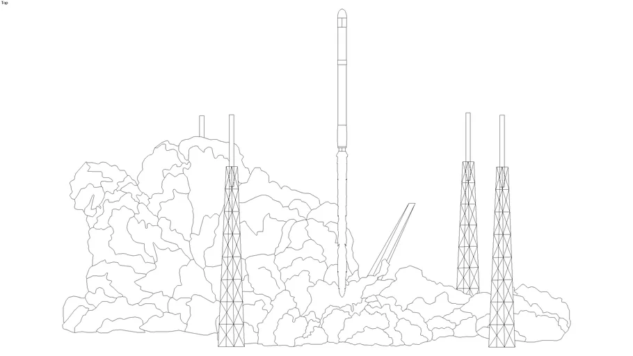 Rocket Launch | 3D Warehouse