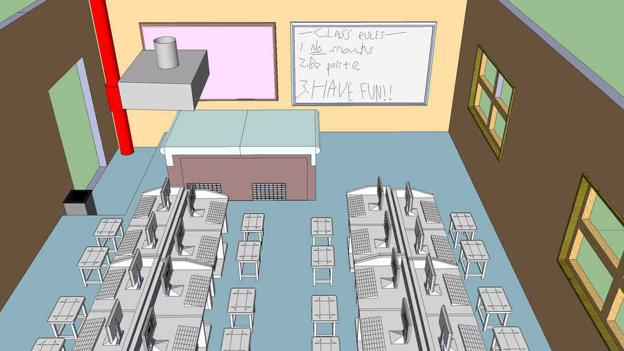 School computer lab | 3D Warehouse