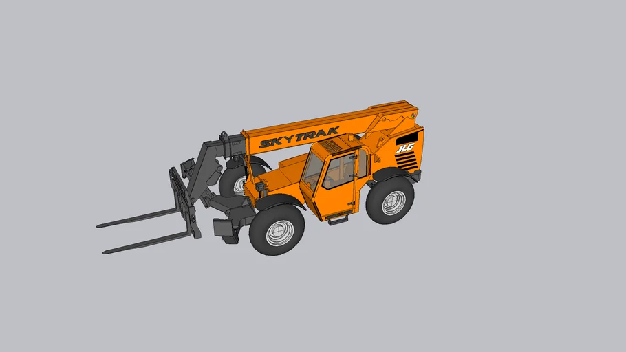 JLG 10042 Foklift Lull Telehandler | 3D Warehouse