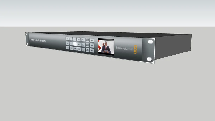 blackmagic design 4K switcher | 3D Warehouse
