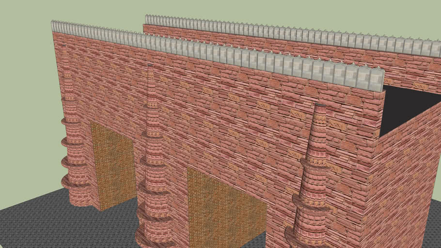 Fort Gate | 3D Warehouse