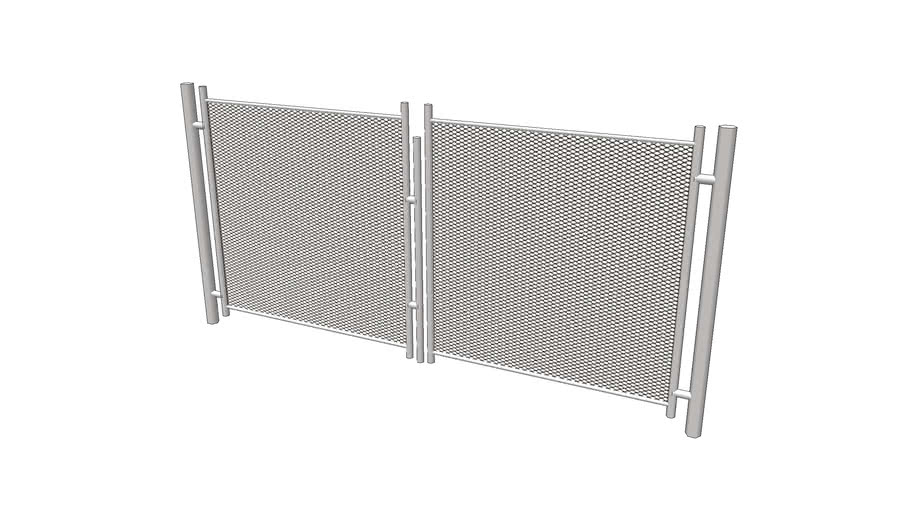 Construction Swing Gate | 3D Warehouse