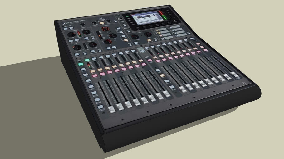 Behringer X32 Producer | 3D Warehouse