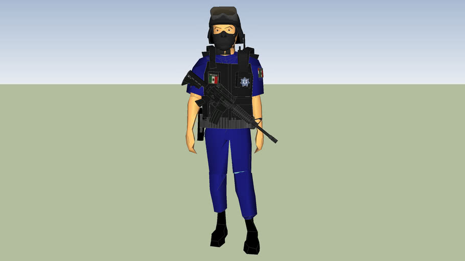 policia federal preventiva ssp pfp de mexico secretaria de seguridad ...