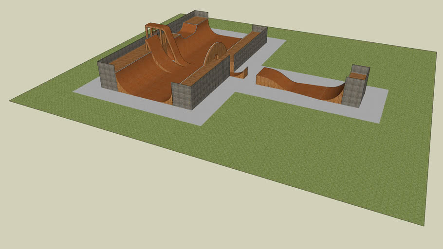 Mini Ramp w/ Mini Mega Ramp and Death Cap | 3D Warehouse