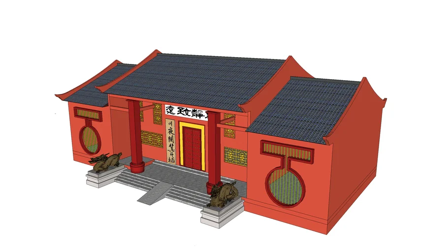 Chinese Temple 3 | 3D Warehouse
