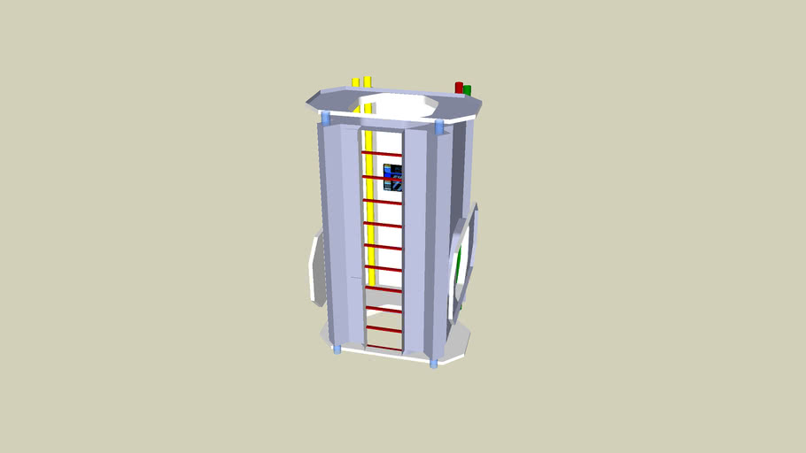 1701-A Jefferies Tube Vertical | 3D Warehouse