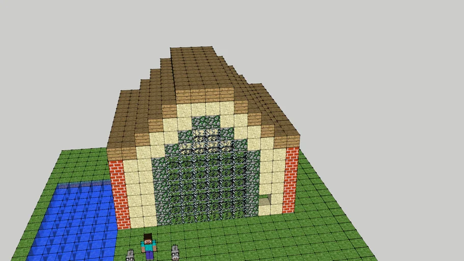 Minecraft House | 3D Warehouse