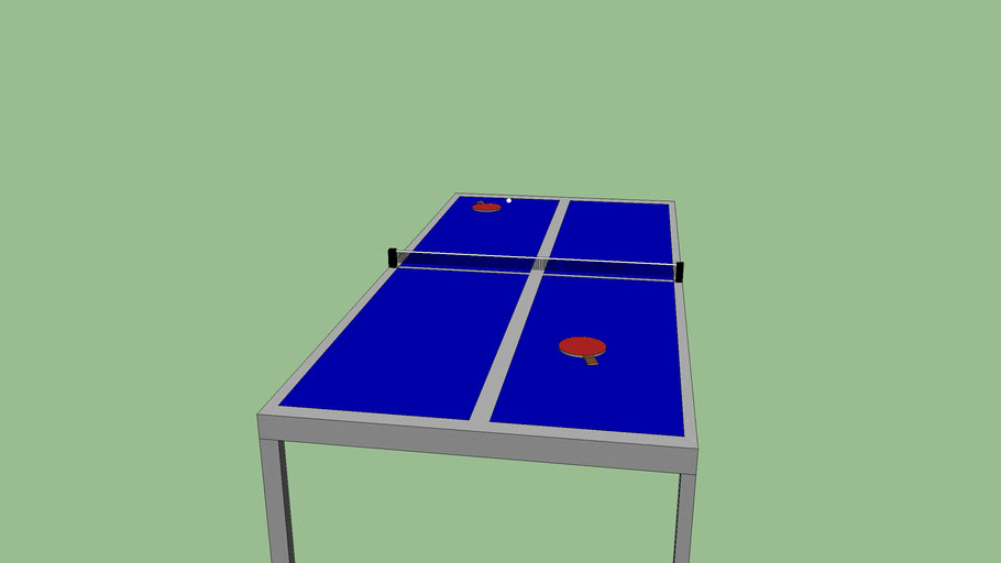 ping-pong table | 3D Warehouse