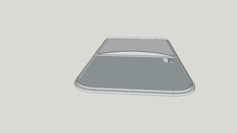 mini speaker box back cover | 3D Warehouse