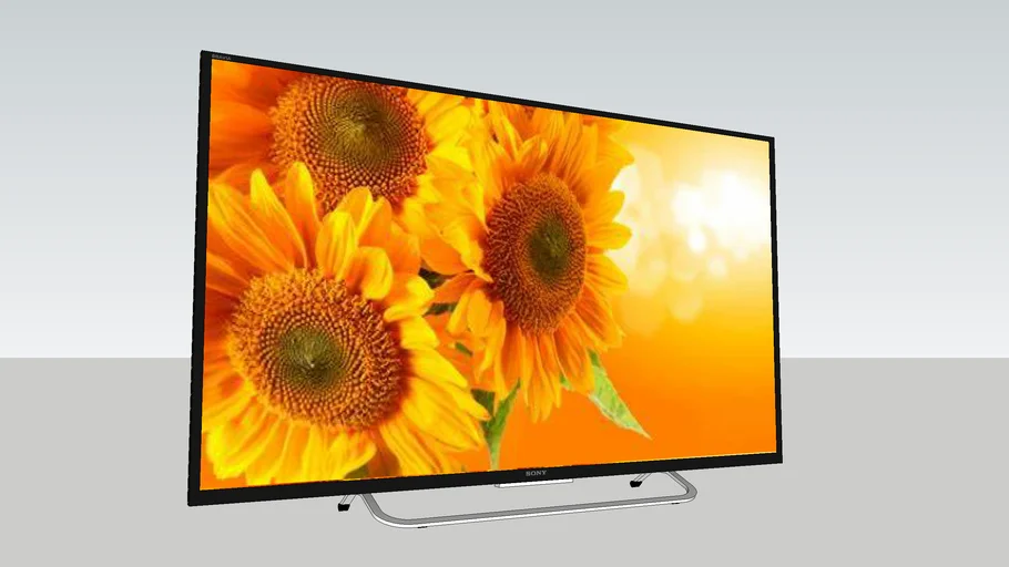 TV Sony 4K 65 inch KD-65X8500F | 3D Warehouse