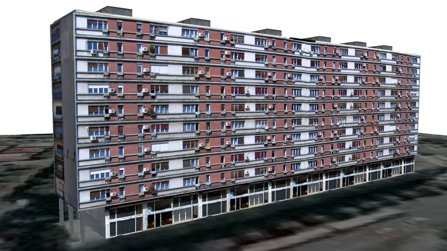 Niš, Trg Vojske Srbije, br. 1-11 | 3D Warehouse