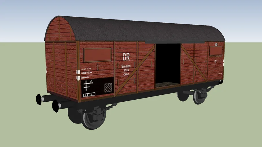 Wagon towarowy (1940) | 3D Warehouse