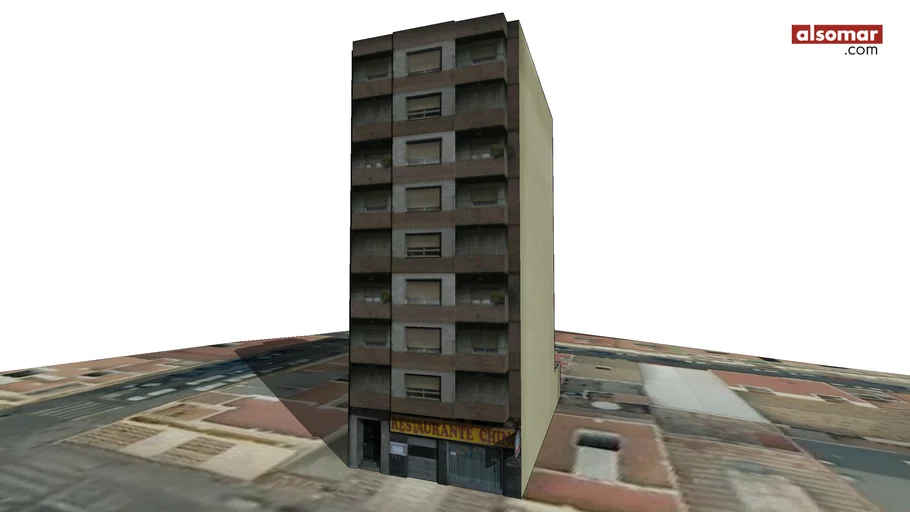 Edificio en Pesset Aleixandre, Torrefiel | 3D Warehouse