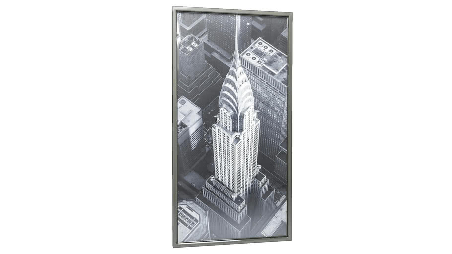 60378 Picture Frame Chrysler Building View 166x86cm | 3D Warehouse