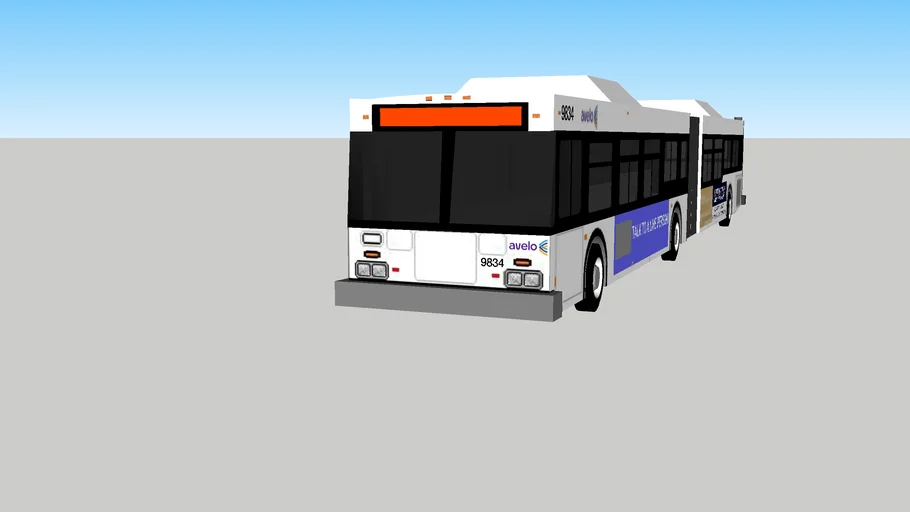 1998 new flyer d60lf | 3D Warehouse
