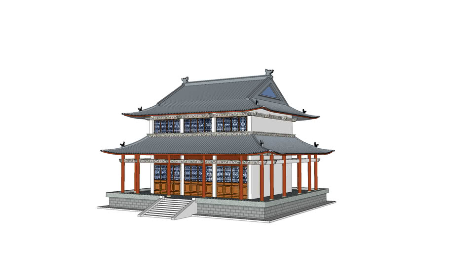 Ancient Chinese temple | 3D Warehouse