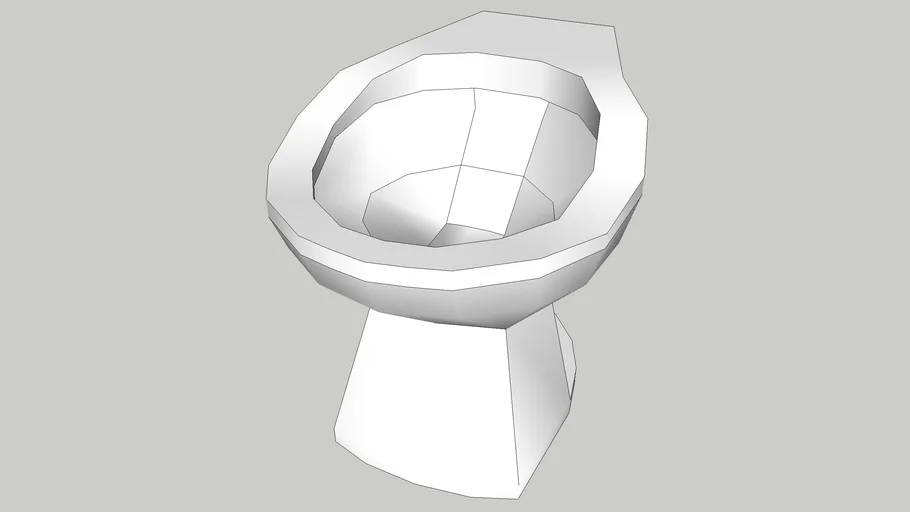 Toilette enfant Porcher | 3D Warehouse