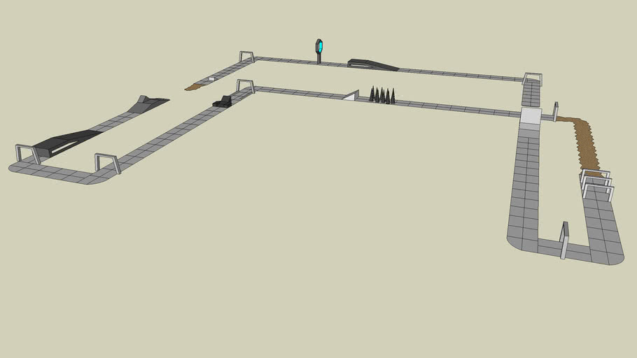 An example track | 3D Warehouse