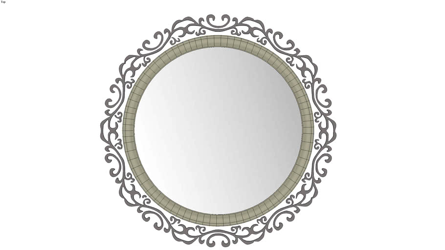 Fancy Mirror | 3D Warehouse