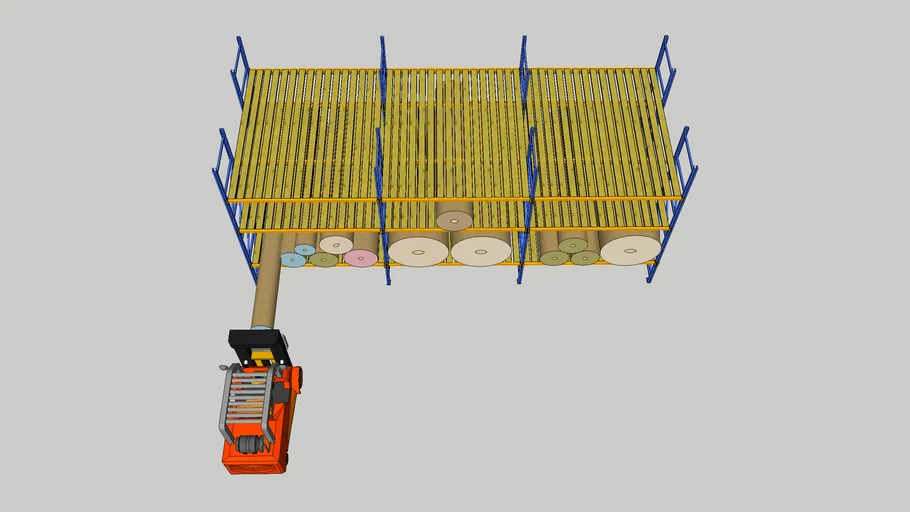 Carpet Racks | 3D Warehouse