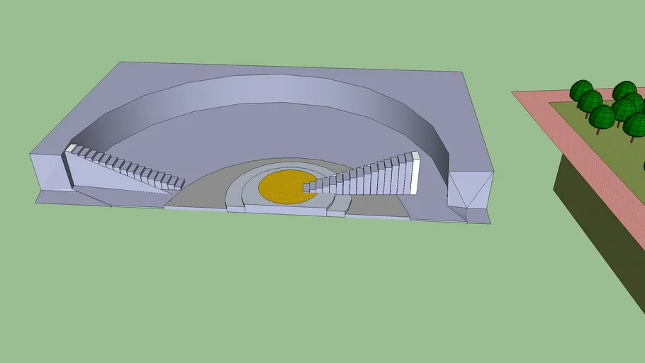 Tzfat Amphitheater | 3D Warehouse