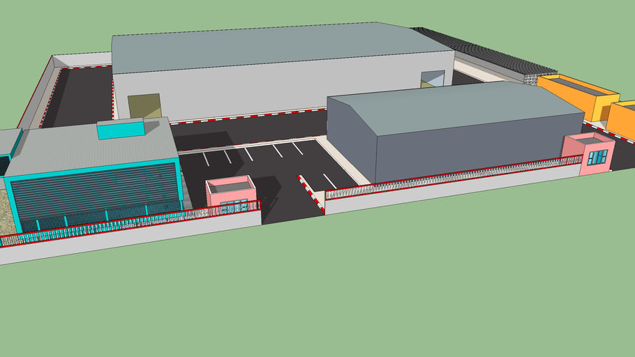 Industrial Building | 3D Warehouse