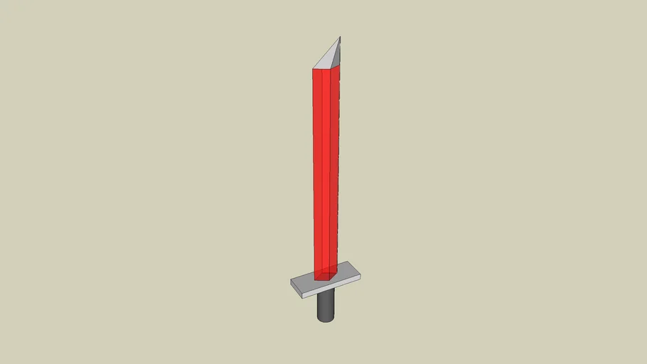 Realistic Beam Sword | 3D Warehouse