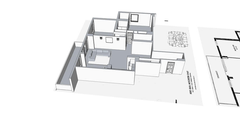 Felix full floor plan | 3D Warehouse