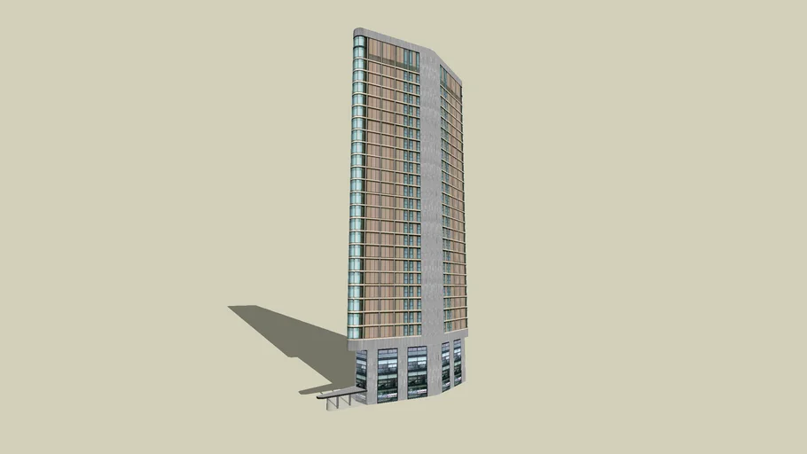 Vesteda toren | 3D Warehouse