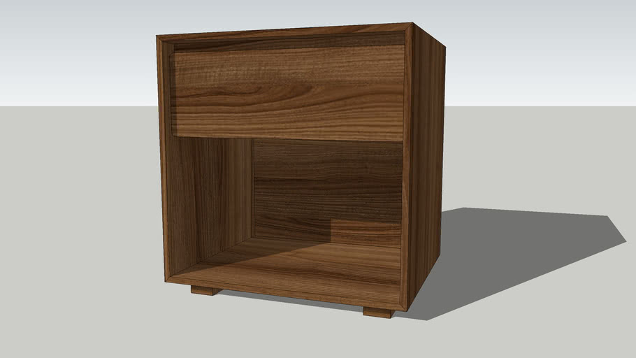 Wooden Night Stand | 3D Warehouse